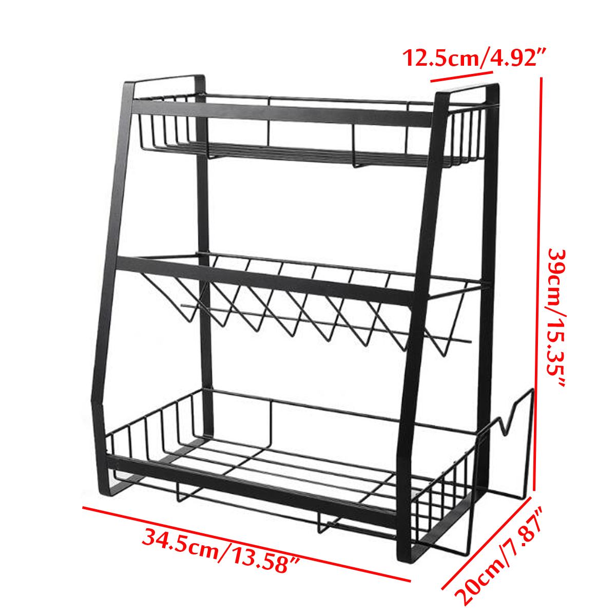 Bathroom Shelf Storage Rack Display Stand Shelves ... – Grandado