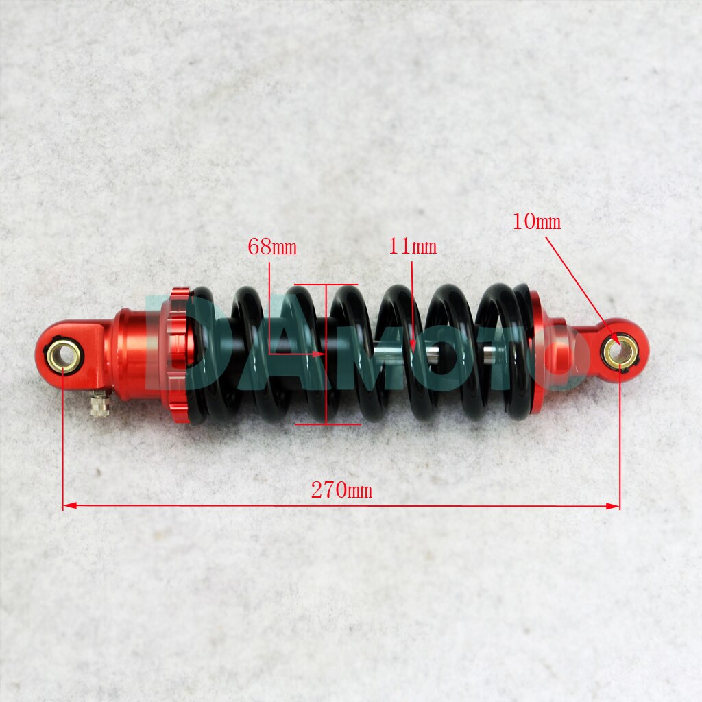 Universal 240mm/250mm/270mm rear shock absorber of... – Grandado