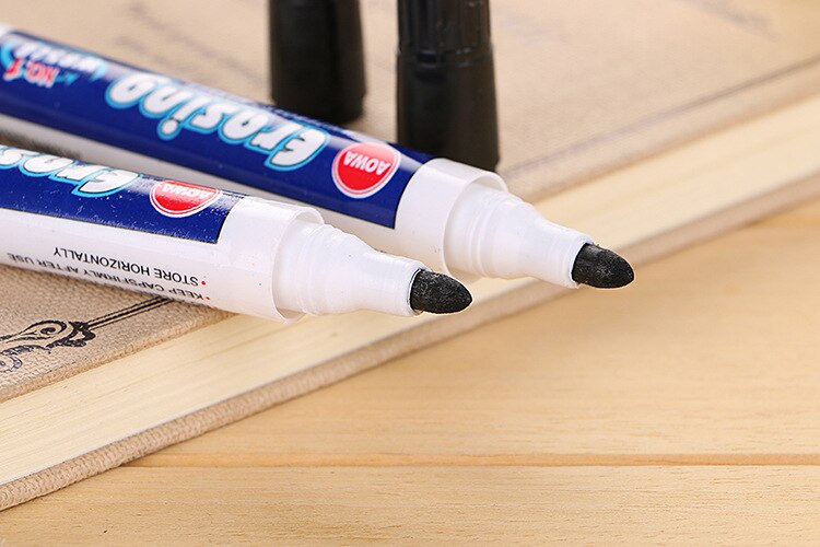 30 pcs/lot Big Black/Red/Blue Classroom Whiteboard... – Grandado