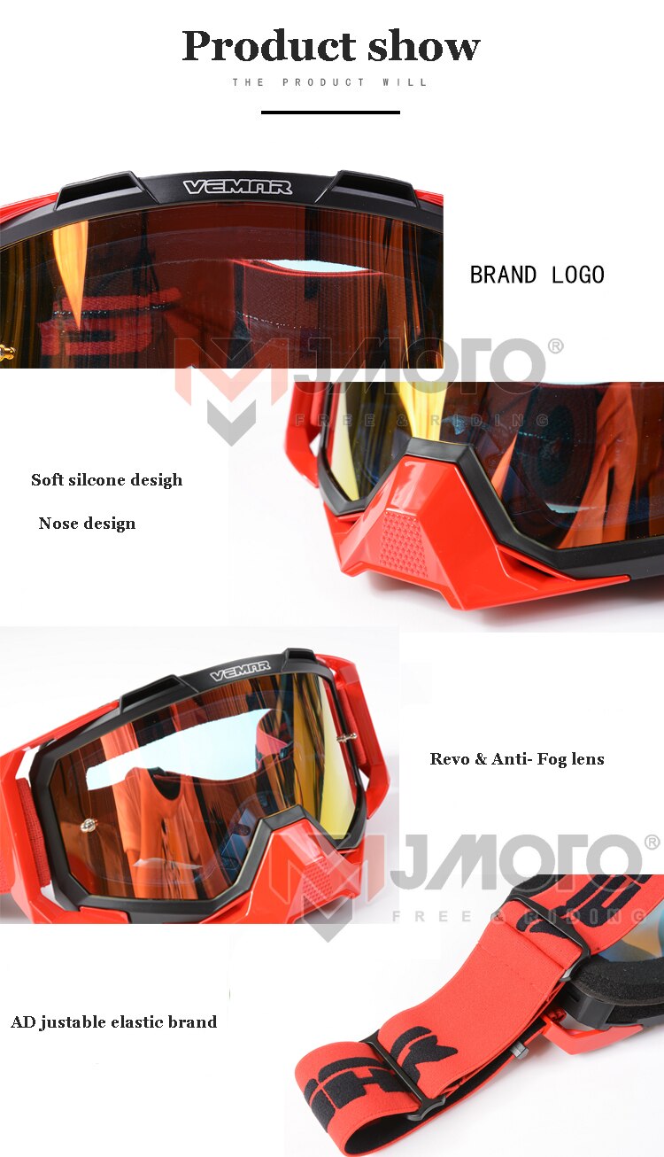 Motocross Goggles Moto Glasses Outdoor Sport Cycli... – Grandado