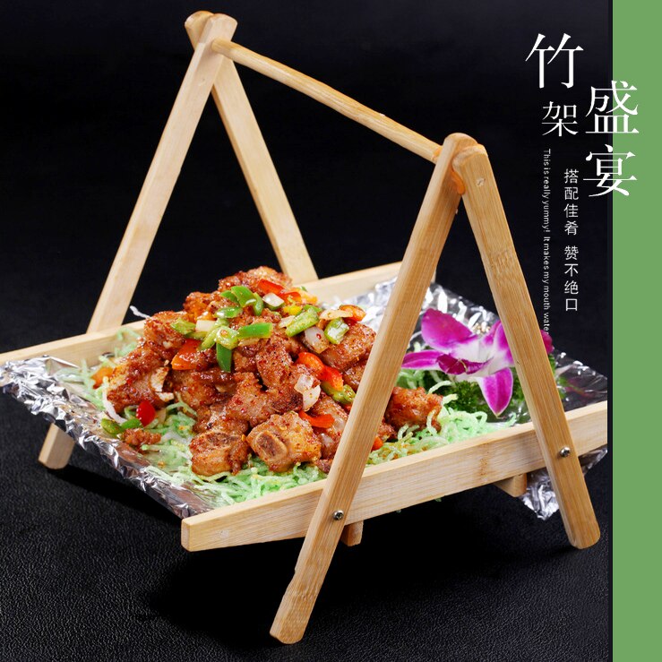 Bamboo drying rack mutton rack fried snacks vegeta... – Vicedeal