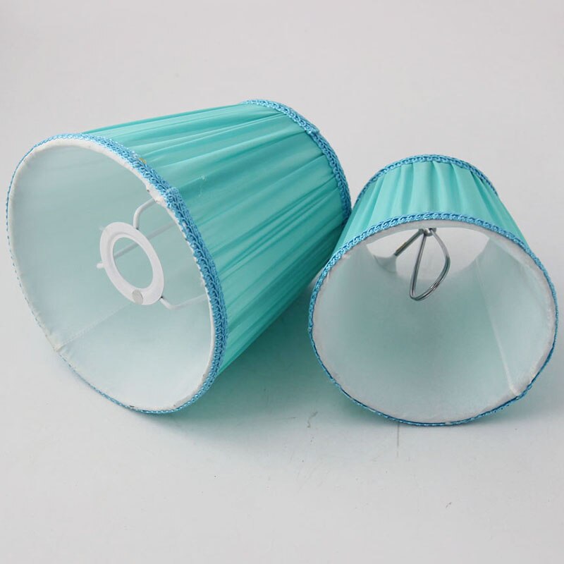 Light Blue Wall lamp shade, Fabric Lampshades For ... – Vicedeal