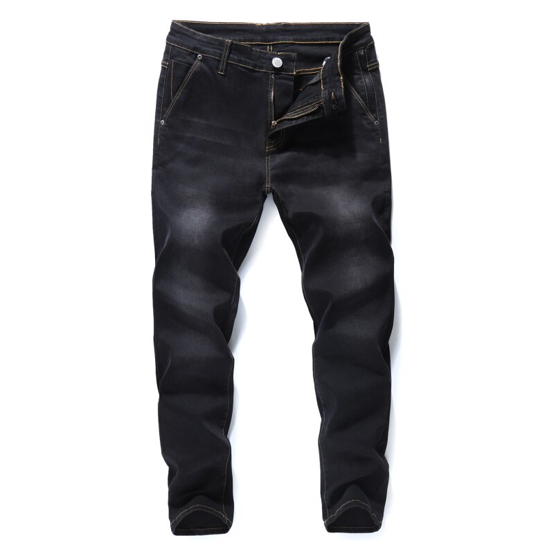 Men Jeans Zipper Guard Against Theft 32-48 Large S... – Grandado