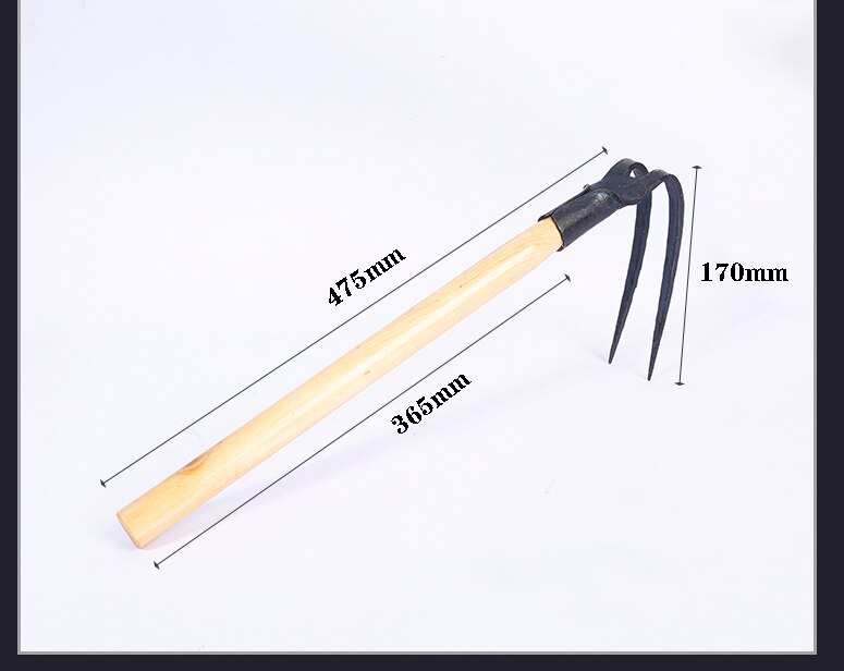 MAIYUE Garden Hand Rake Metal Garden Rake Stainles... – Grandado