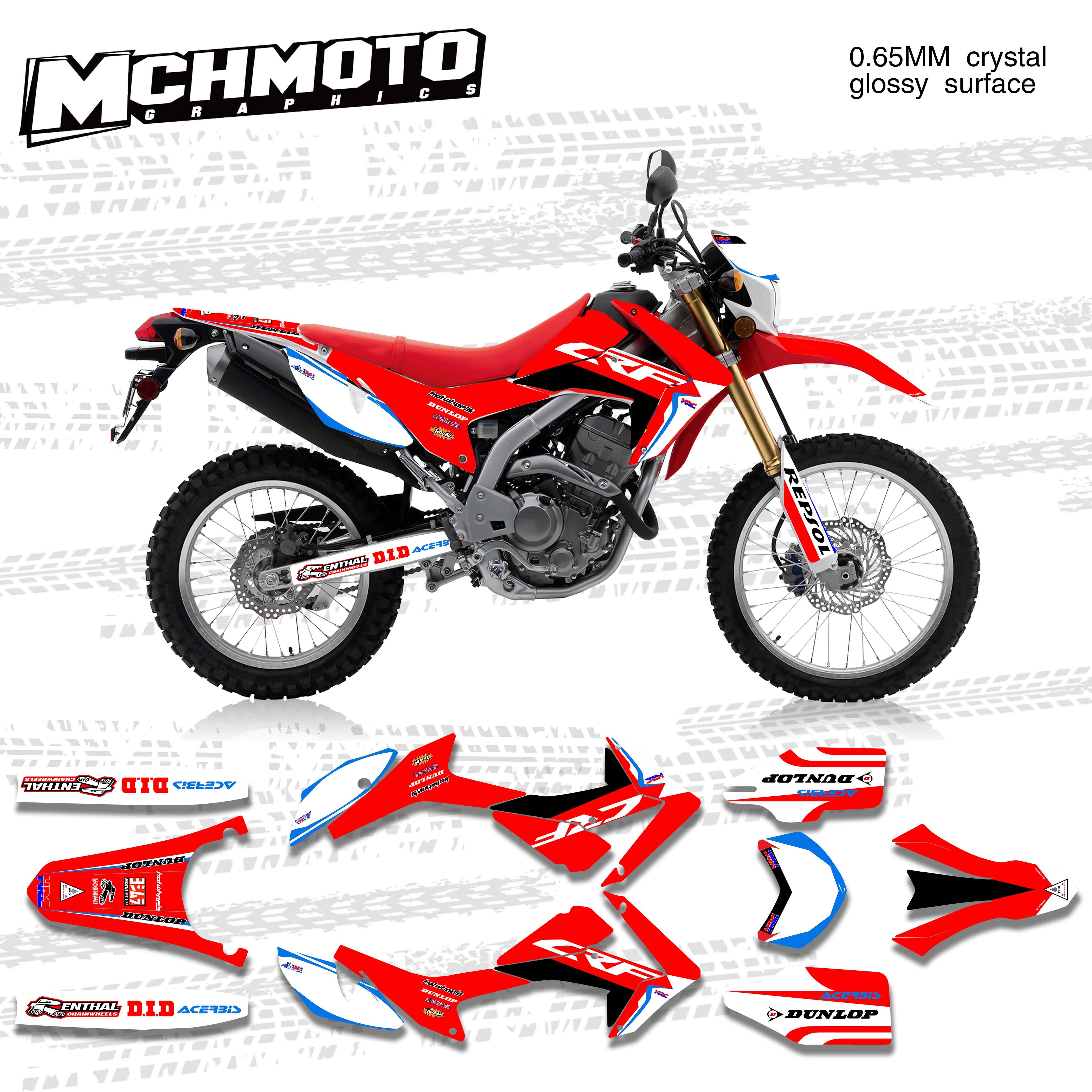 MCHMFG Graphics Kit for Honda 12-16 17-20 CRF250L ... – Vicedeal