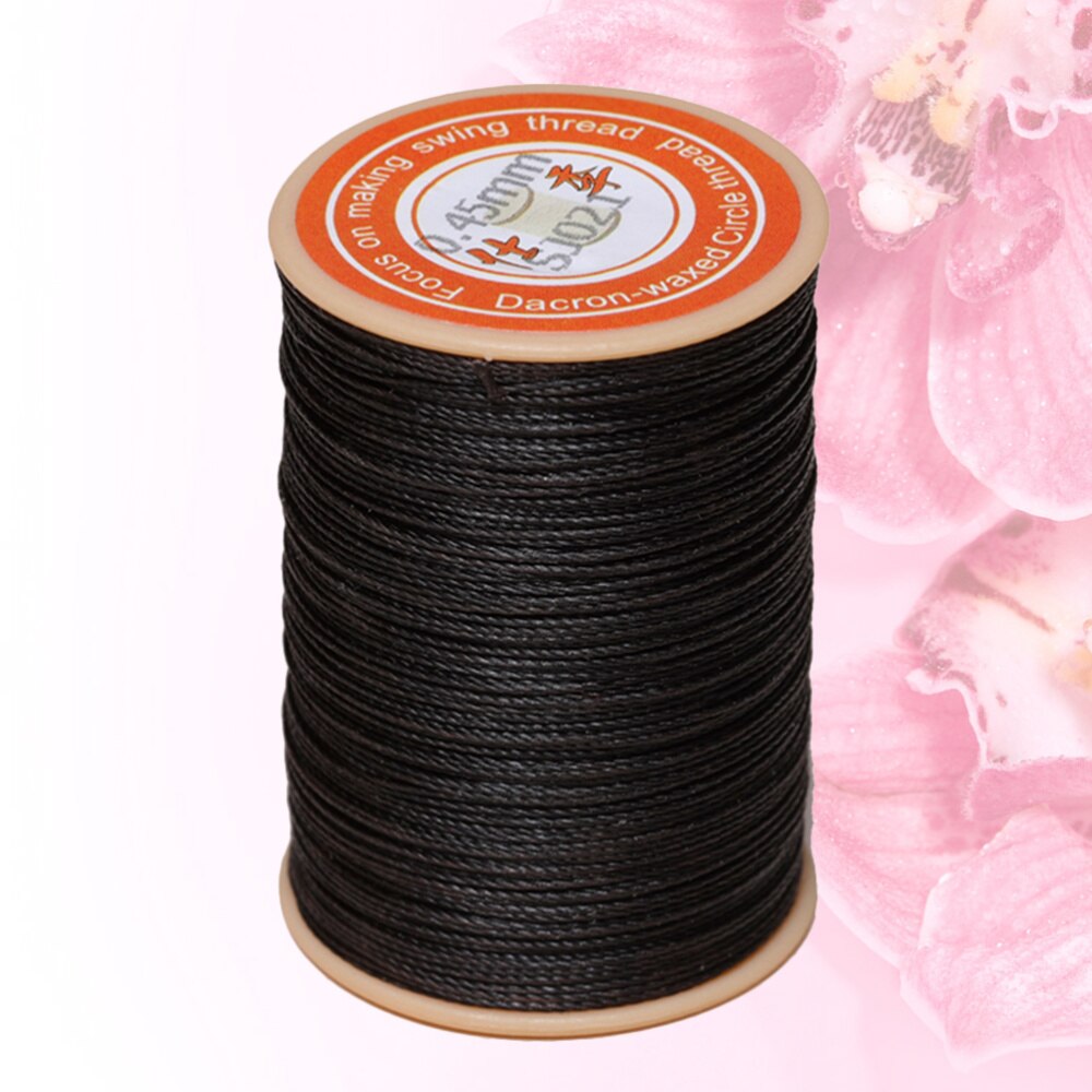 1PC 0.45mm Round Waxed Thread Leather Sewing Threa... – Grandado