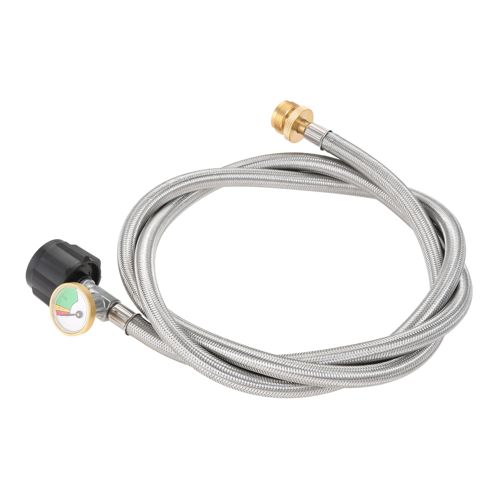6FT Propaan Adapter Slang Met Manometer 1lb Om 20l... – Vicedeal
