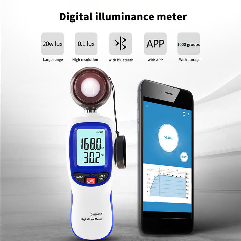 Illuminance Meter Digital Illuminance Meter Light ... – Vicedeal