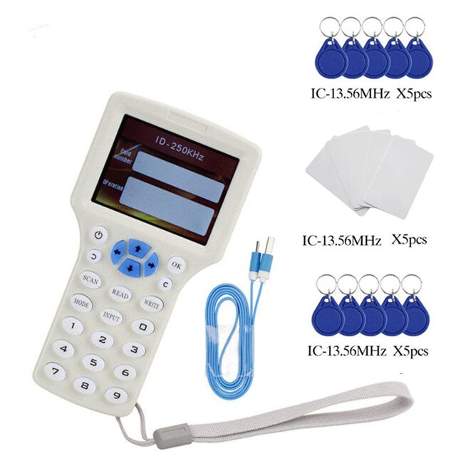 Rfid 10 Frequentie Ic Tag Reader Writer Nfc Copier... – Vicedeal