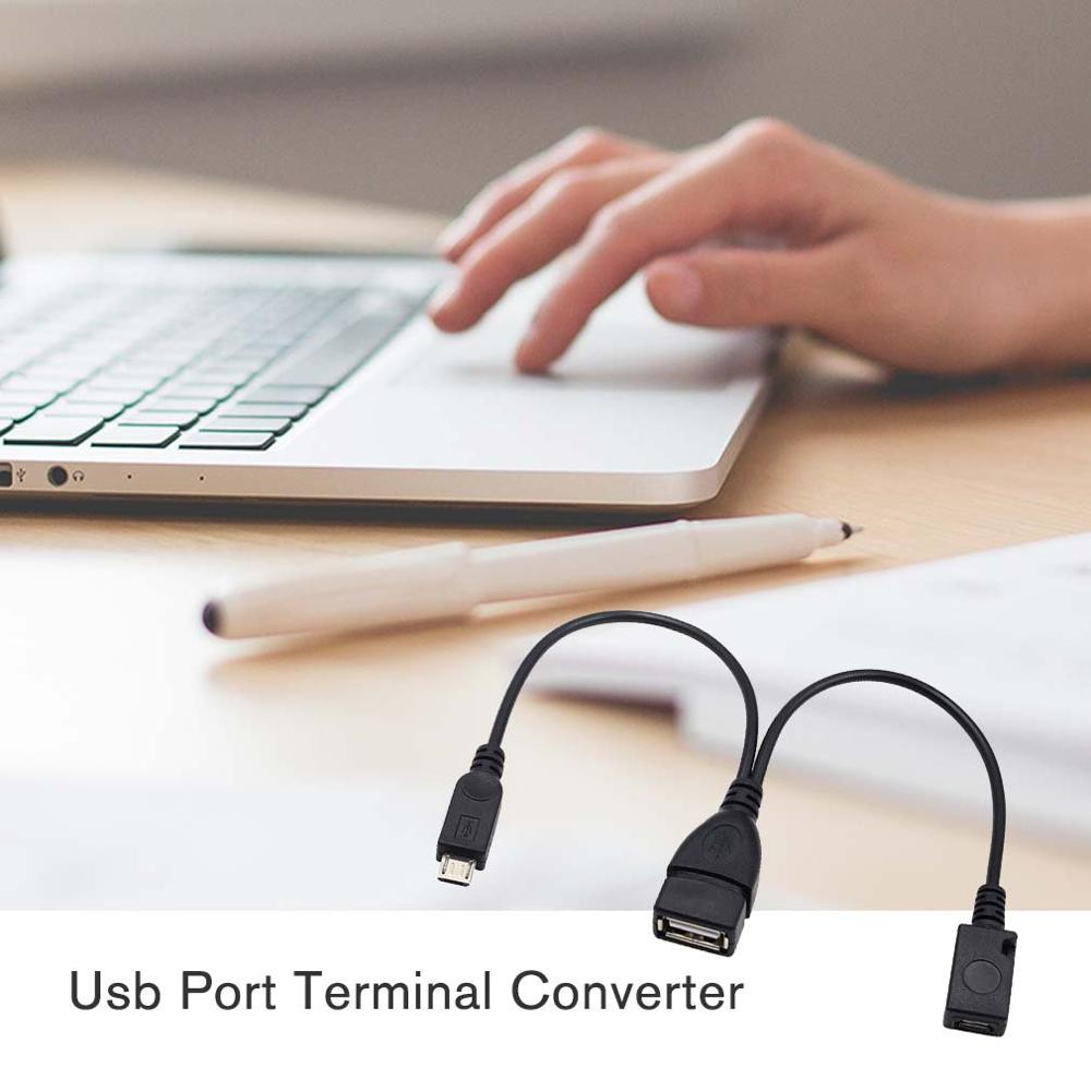 2 Pack Usb Poort Terminal Adapter Otg Kabel Voor F... – Grandado