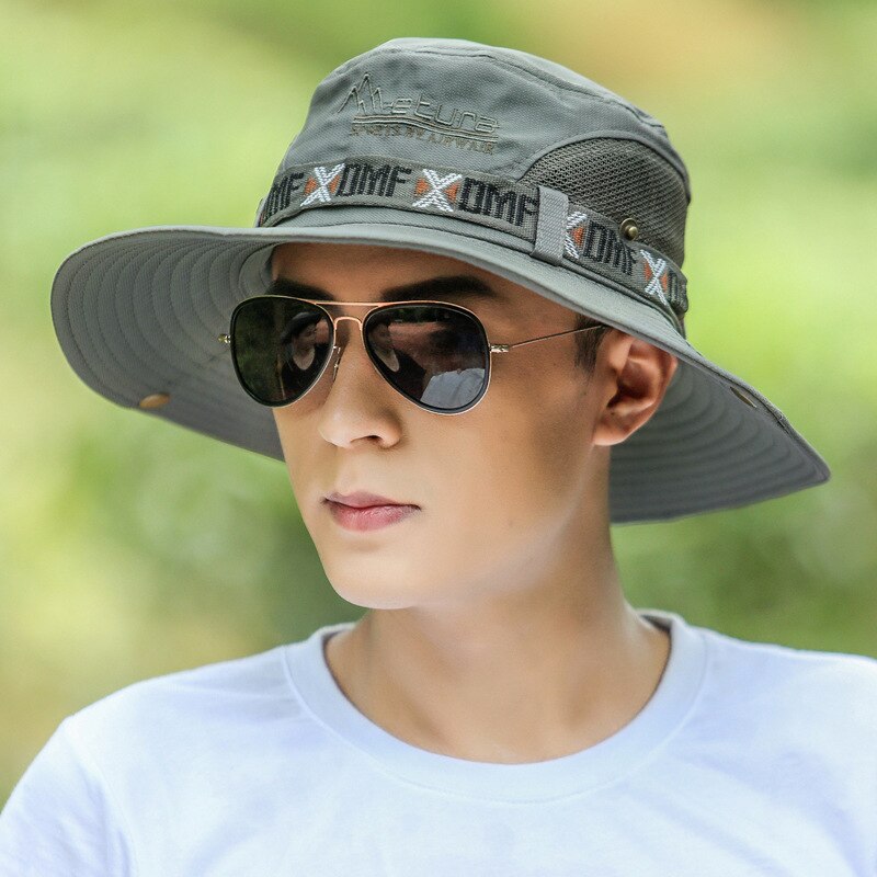 summer Sun hat men fisherman hat outdoor sun prote... – Grandado