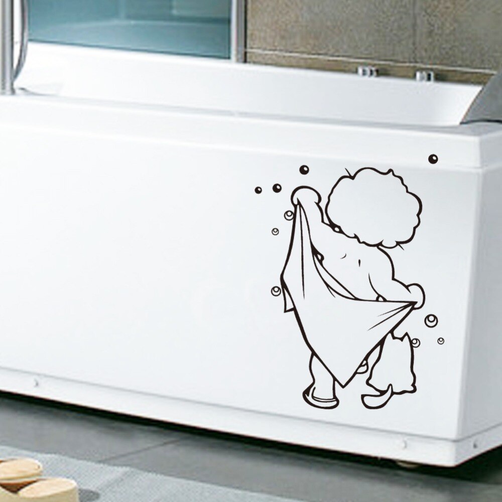 Mooie Baby Love Douche Badkamer Bubble Muursticker... – Vicedeal