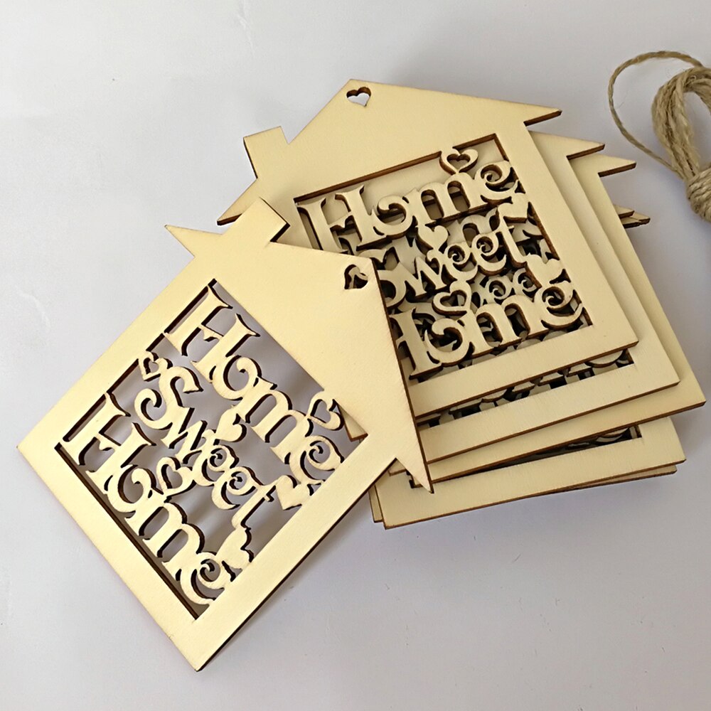 10Pcs Home Sweet Sign Decorative Wood Wall Hanging... – Vicedeal
