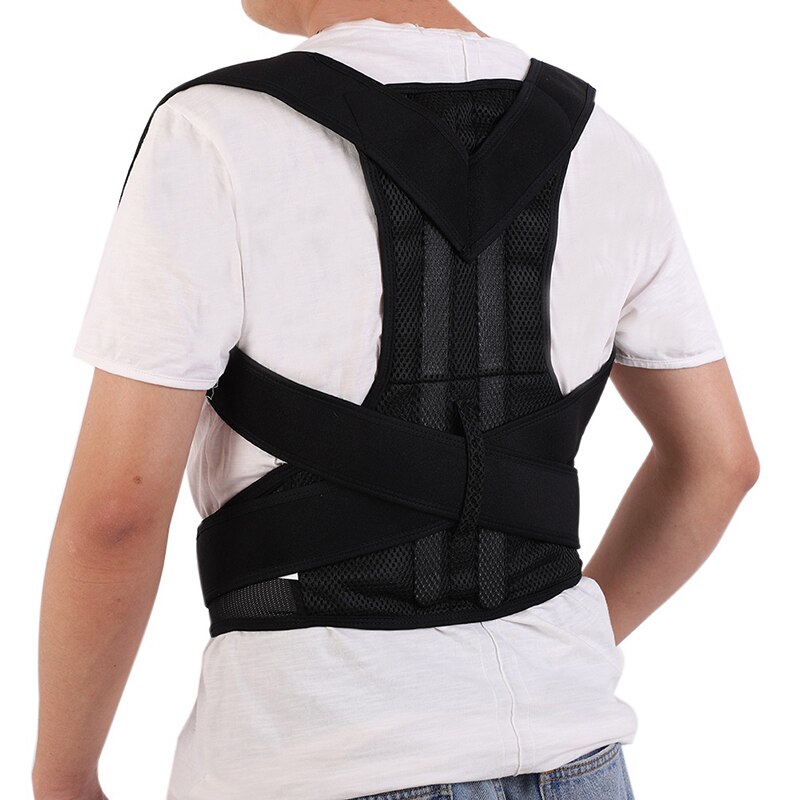 ./Brace Support Belt Adjustable Back Posture Corre... – Grandado