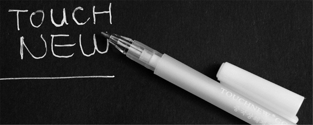 6pcs/lot 0.8mm Highlighter Sketch Marker White Pai... – Grandado