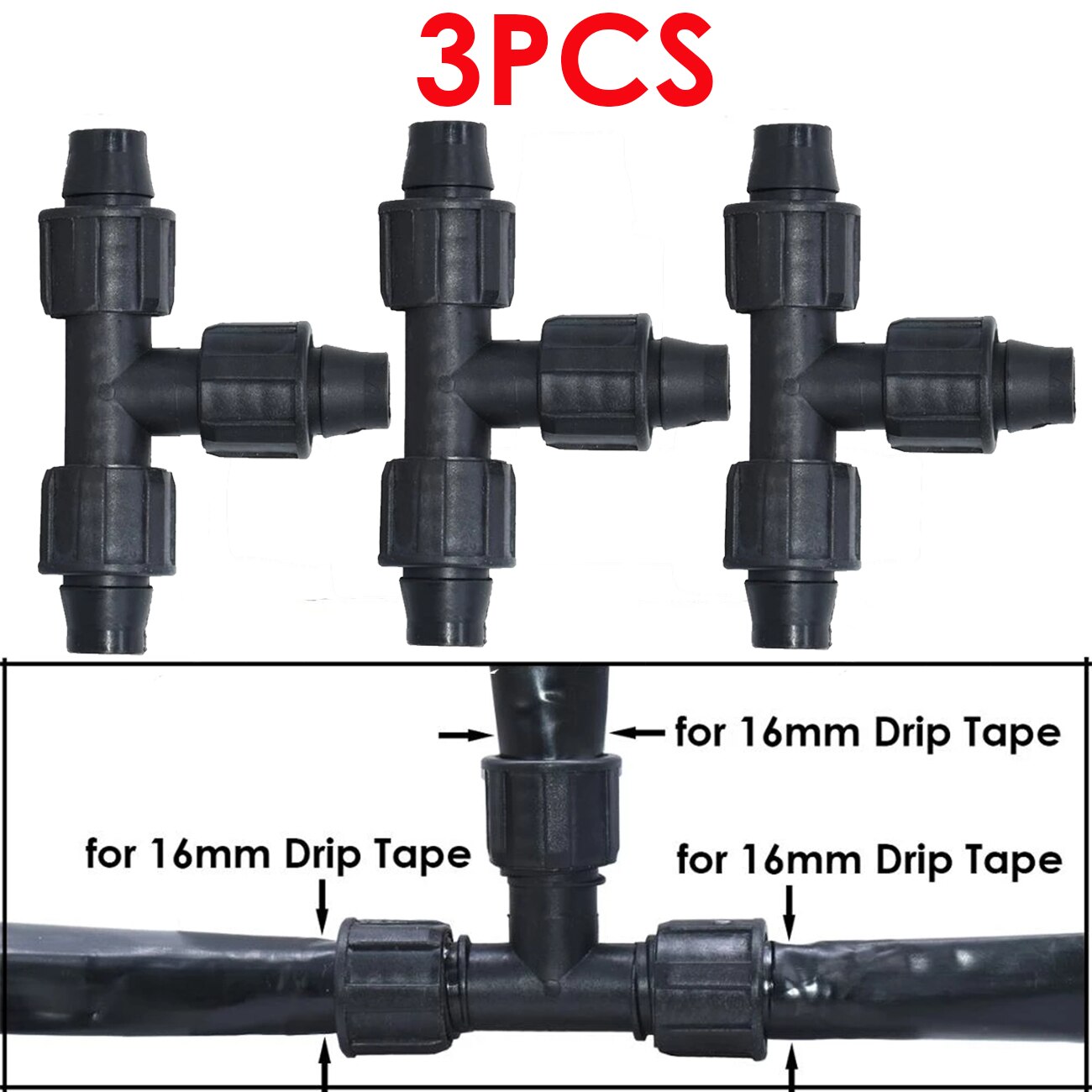 Drip Irrigatie Watering 16Mm Prikkeldraad Schroefd... – Grandado