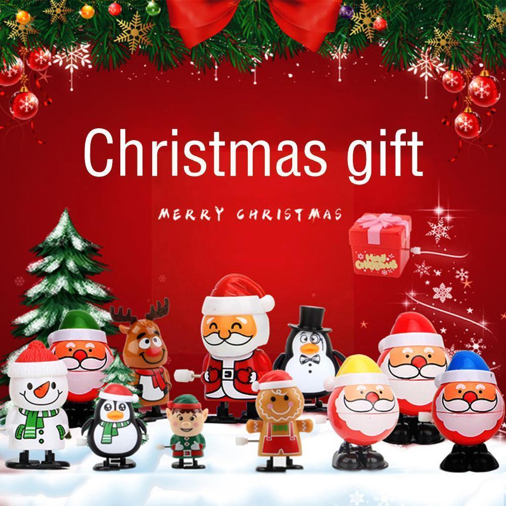 Christmas Wind Up Toys Santa Claus Snowman Clockwo... – Vicedeal