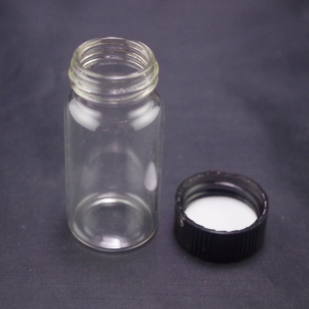 10pcs 20ml Sample Bottle CLEAR Glass Screw Top Lab... – Vicedeal