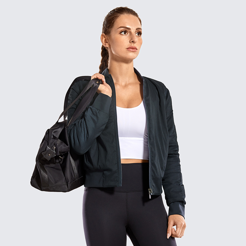 Syrokan casacos de inverno feminino zip completo l... – Vicedeal