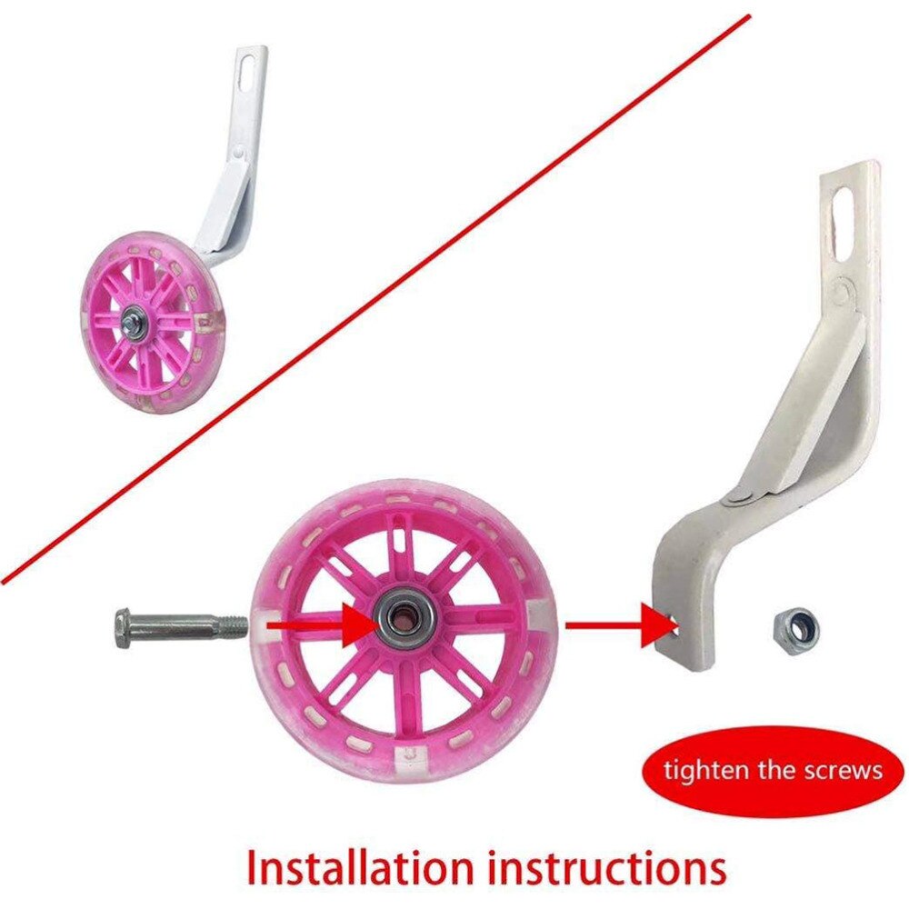 1 Set 16 Inch Children Bike Auxiliary Wheels Bike ... – Grandado