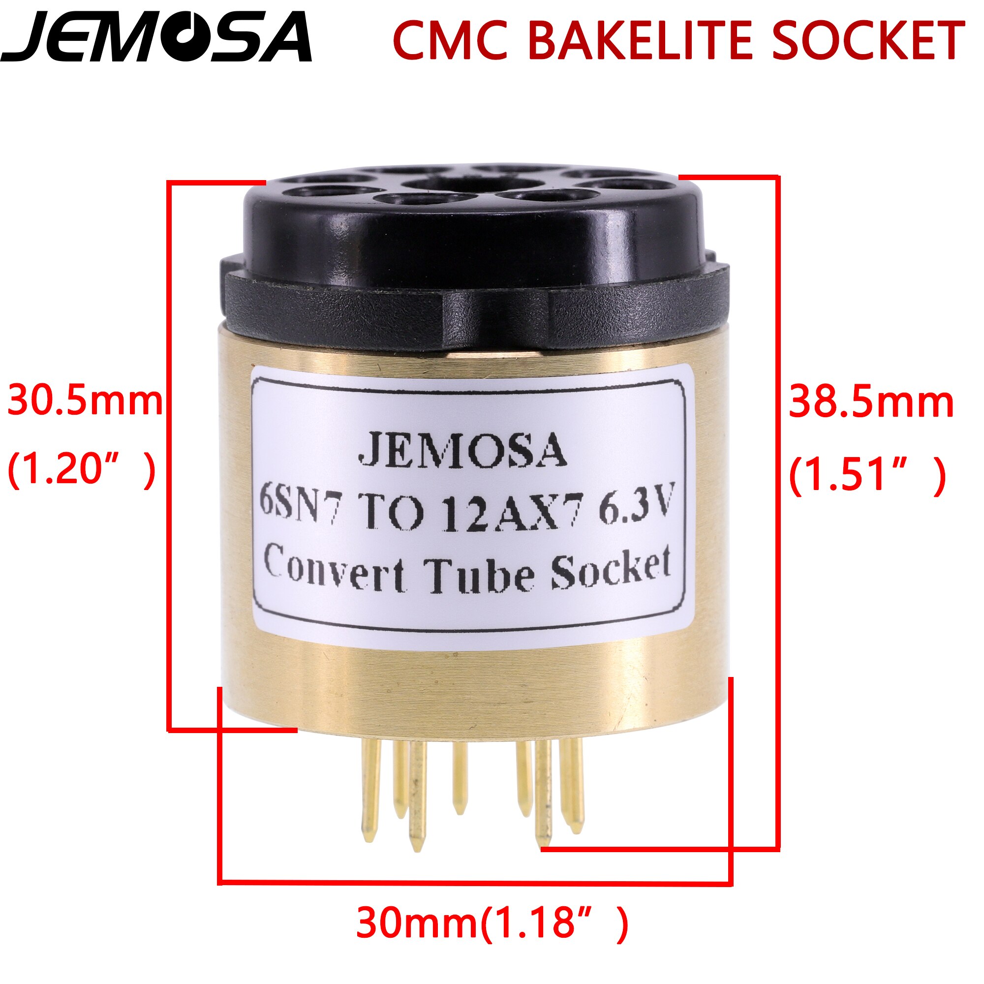 1PC 6SN7 6SL7 ECC32 ECC33 6N8P 6N9P B65 TO 12AX7 1... – Grandado