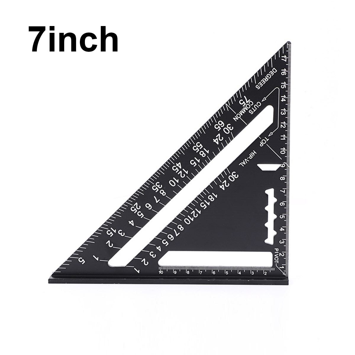 12 inch Metric and Imperial Aluminum Alloy Triangl... – Vicedeal