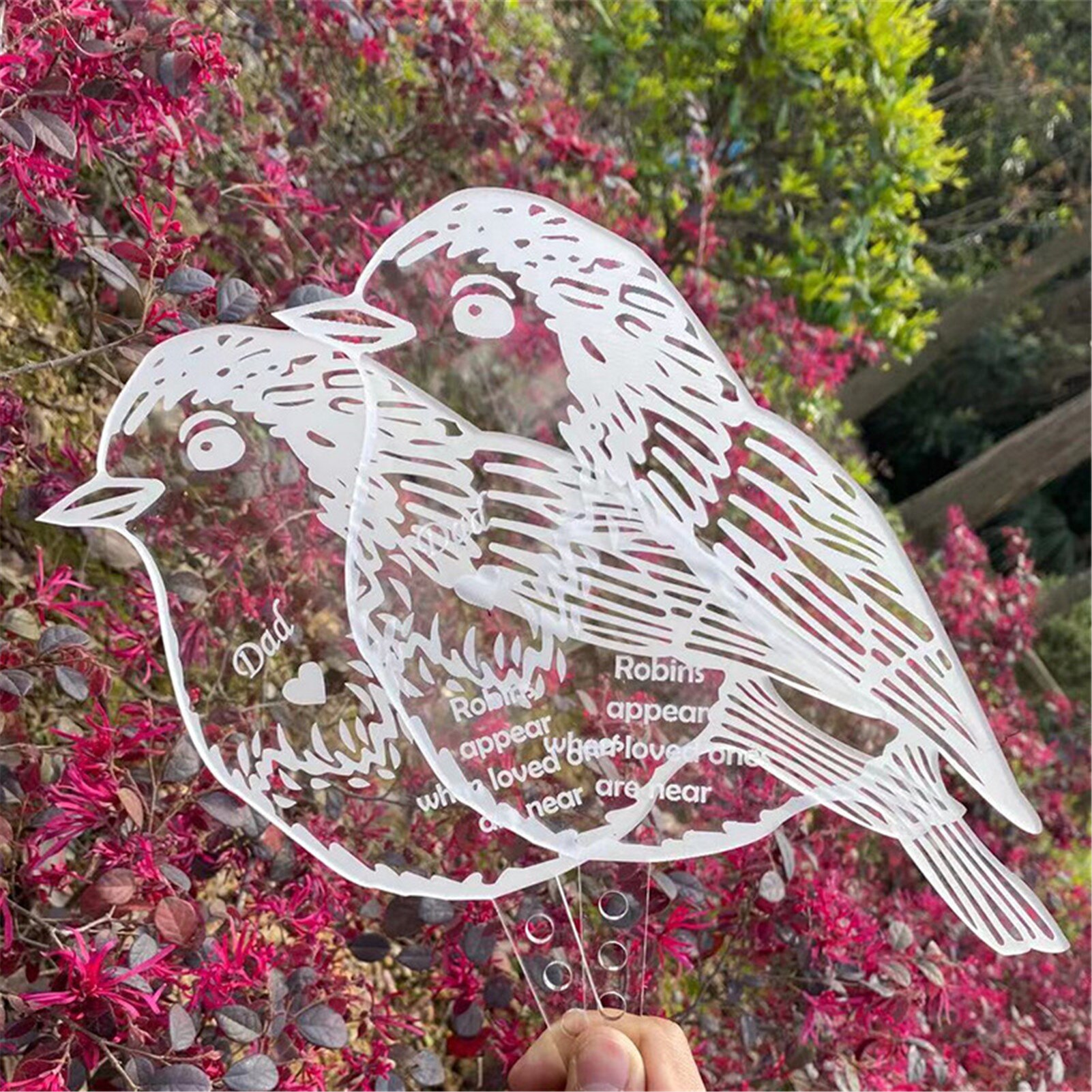 Garden Art Decor Outdoor Garden Backyard Branch Ac... – Grandado