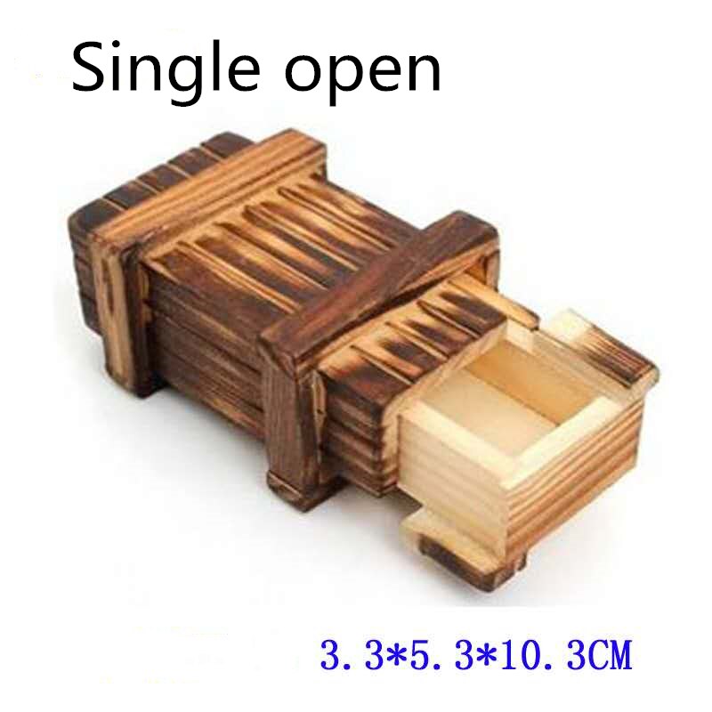 Intelligence Magic Puzzle Wooden Puzzles Secret Bo... – Vicedeal