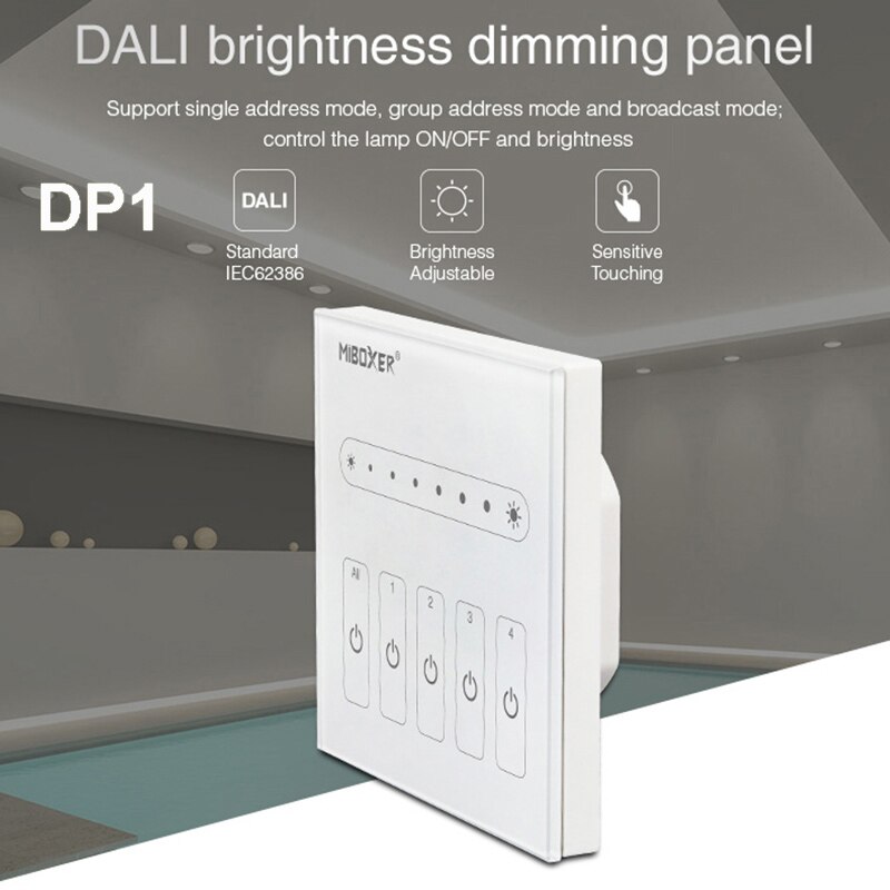 MiBOXER DALI 86 touch panel single color/CCT/RGB+C... – Grandado