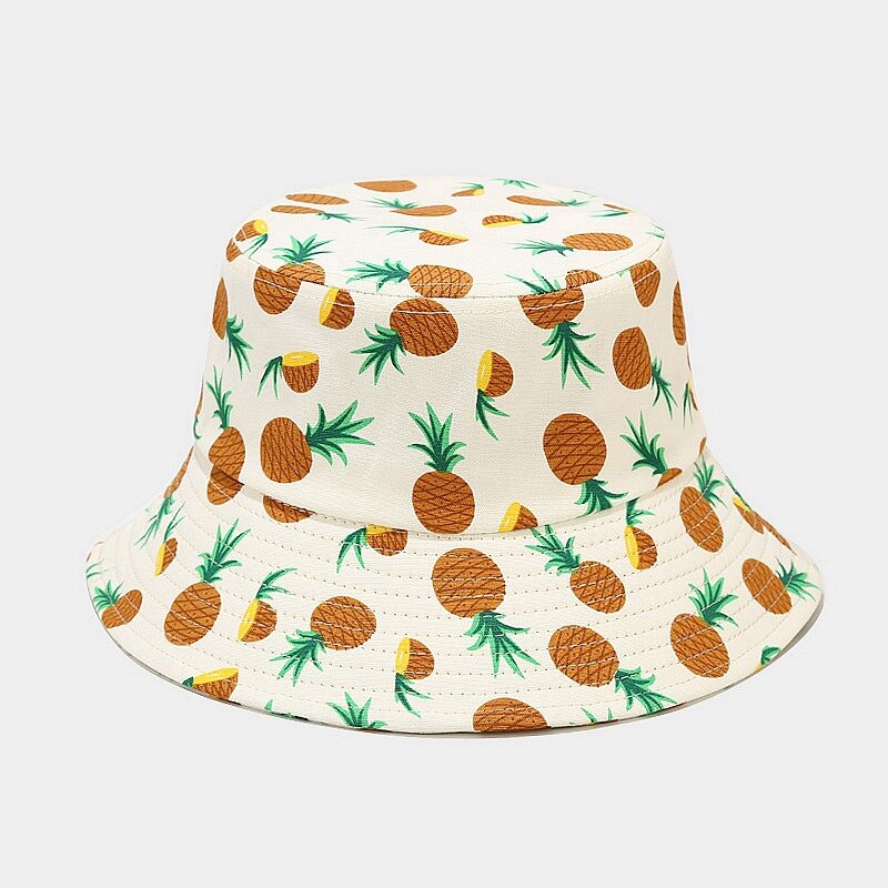 Fruit Cherry Bucket Hats For Girls Women Reversibl... – Grandado