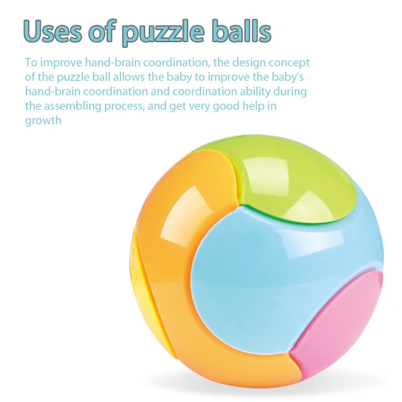 1pcs Children Puzzle Assembling Ball Early Educati... – Vicedeal