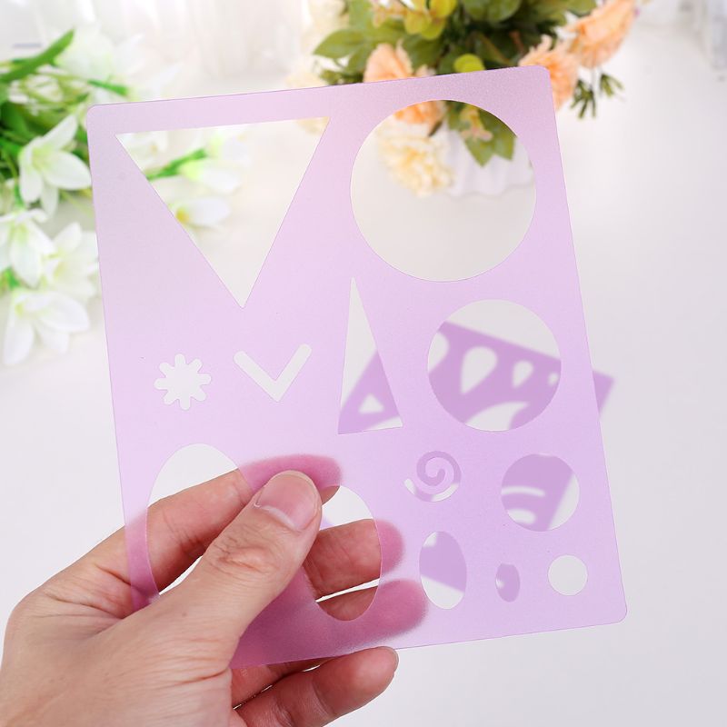 14 Stks/set Brieven Dier Tekening Sjabloon Stencil... – Grandado
