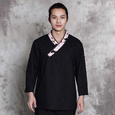 chef uniform Japanese service Kimono working wear ... – Grandado