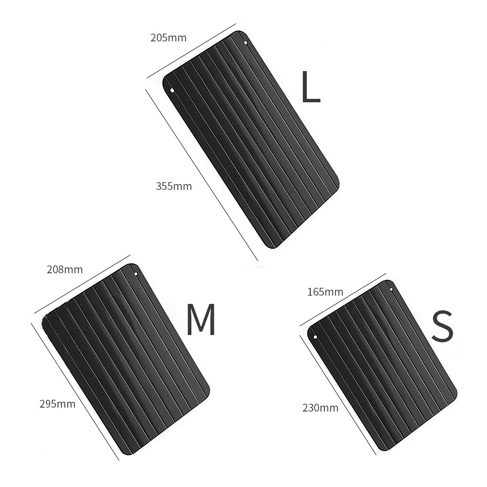 S/M/L Magic Defrost Tray Metal Plate Defrosting Tr... – Grandado