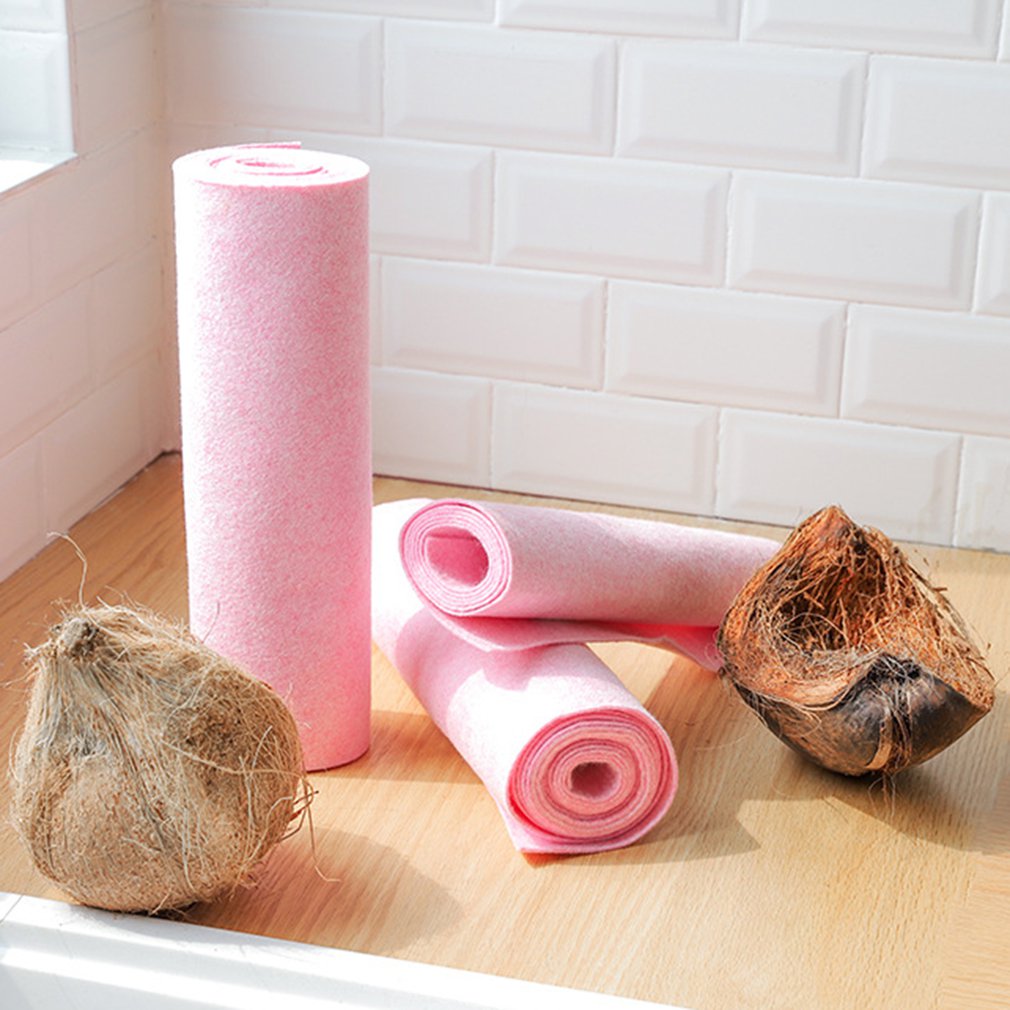 Coconut Dish Cloth Kitchen Dish Cloth Absorb Water... – Vicedeal