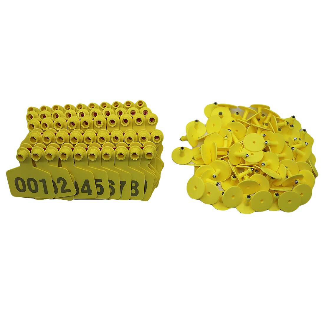 100Pcs Cattle Ear Tags Cow Larger Plastic Livestoc... – Grandado