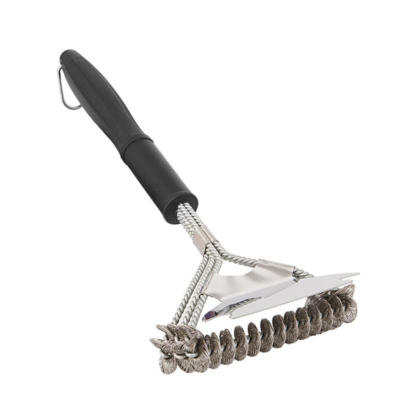 Portable Barbecue Insmeerborstel En Schraper Bbq O... – Vicedeal