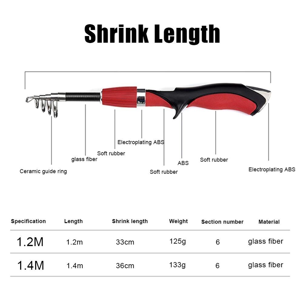 Fishing Gear Set Portable Telescopic Fishing Rod F... – Grandado