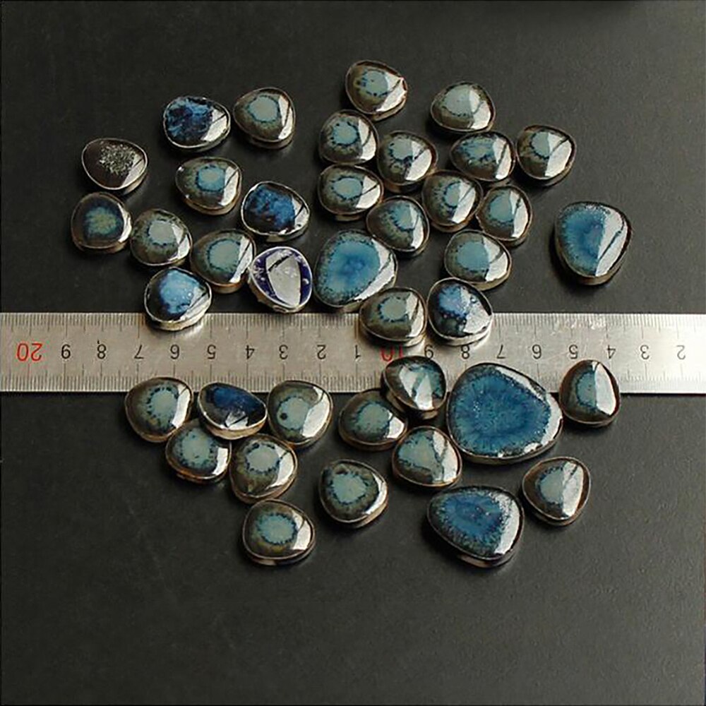 100g High Fired Ceramic Tiles Marble Pattern Mosai... – Vicedeal