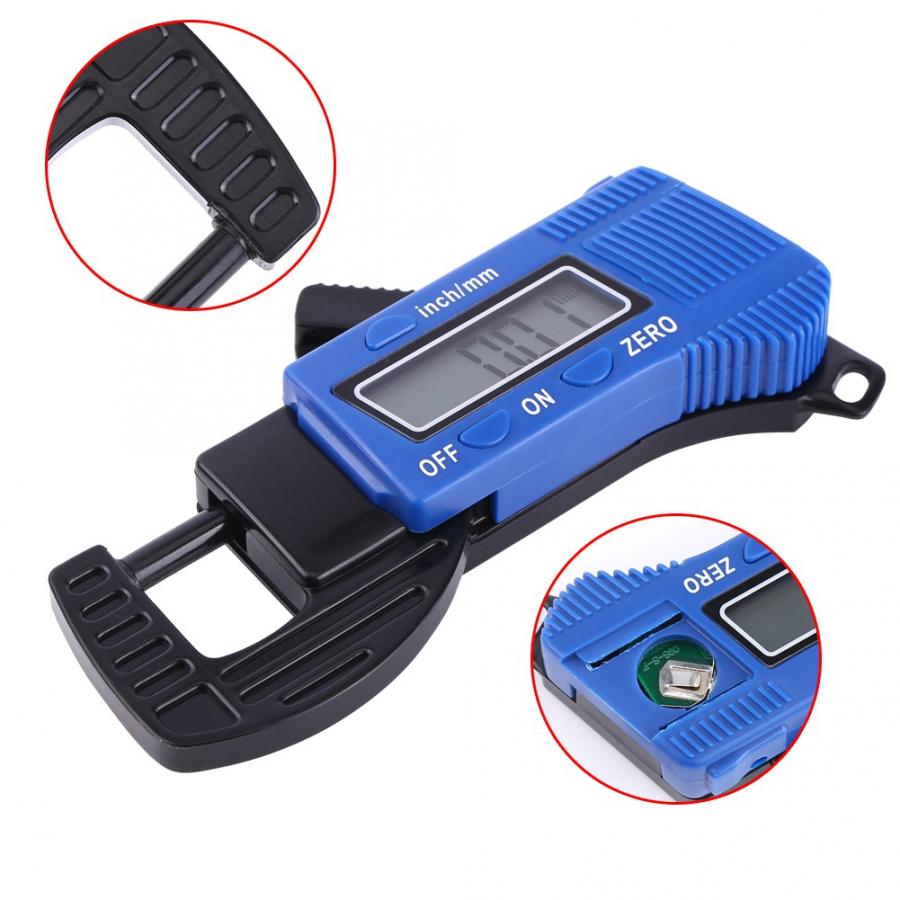 0-12mm Digital Thickness Gauge Carbon Fiber Compos... – Grandado