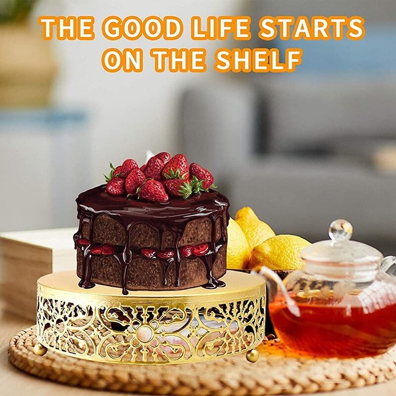 12Inch Cake Stand Cupcake Holder Cheese Pastry Dis... – Grandado