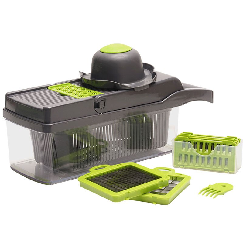 7 In1 Vegetable Chopper Spiralizer Food Slicer Gri... – Vicedeal