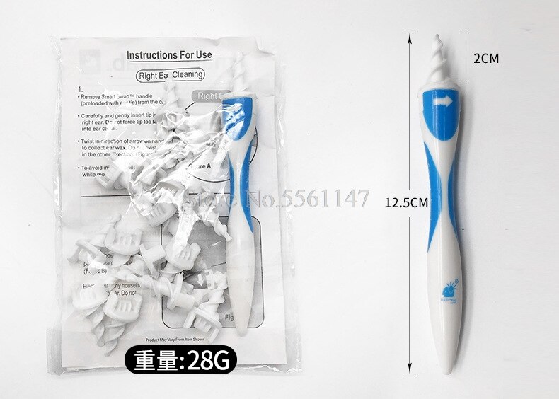 Spiral ear extractor rotary ear extractor child si... – Grandado