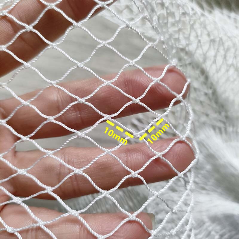 1cm Grid Semi-finished fish net Nylon trawl net re... – Grandado