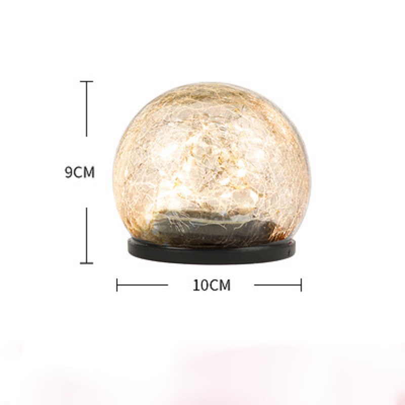 Tuin Solar Light Outdoor Gazon Lamp Glazen Bol Lam... – Grandado