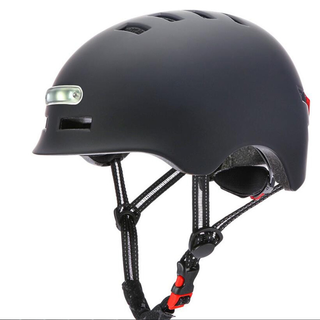 USB Rechargeable Sports Helmet Headlight Taillight... – Grandado
