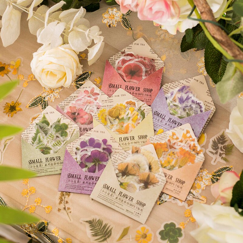 Kleine Bloem Winkel Serie Materiaal Papier Decorat... – Vicedeal