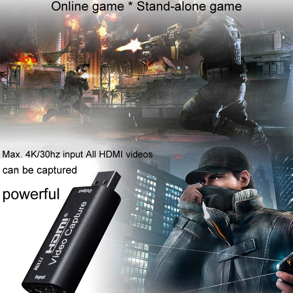 Portable USB 3.0 HDMI Capture Card Game DVD Camcor... – Grandado