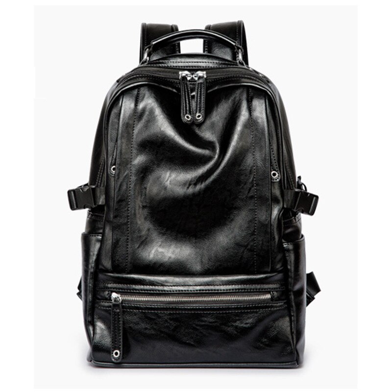 Men Backpack pu Male Laptop Backpack Travel Backpa... – Grandado