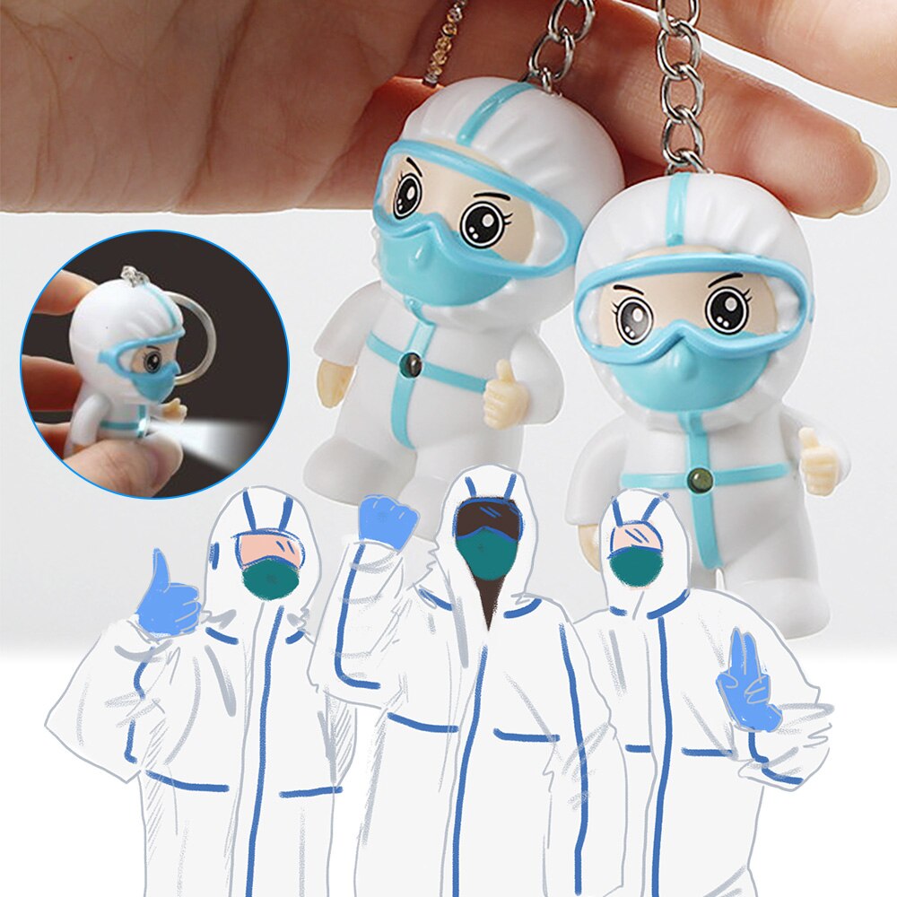Souvenir White Angel Keychain Cartoon Nurse Keyrin... – Grandado
